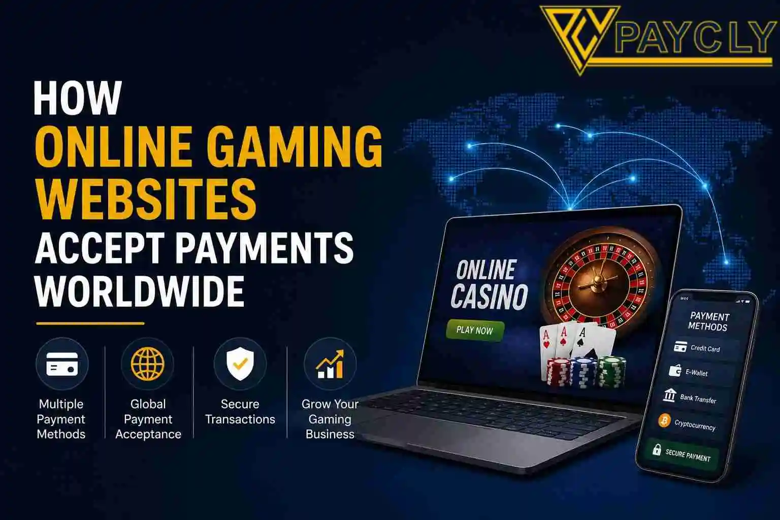 How Online Gaming Websites Accept Payments Worldwide in 2026